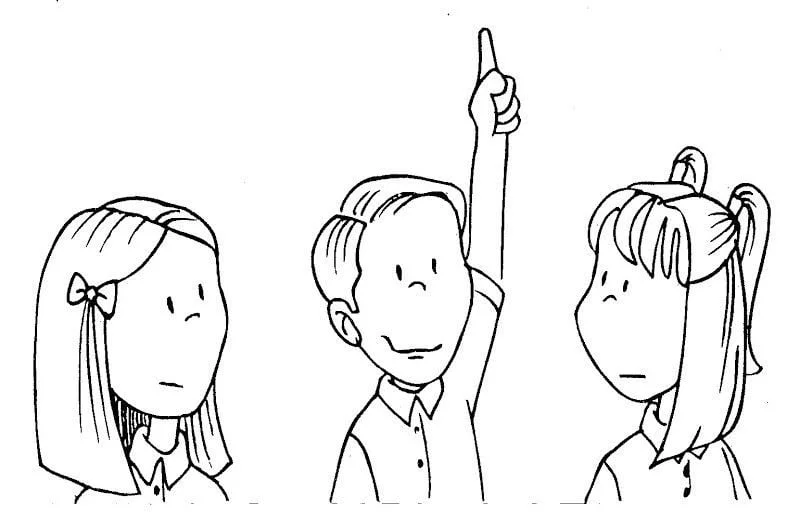 Normas De Clase Para Colorear Dibujos Para Colorear De Normas De